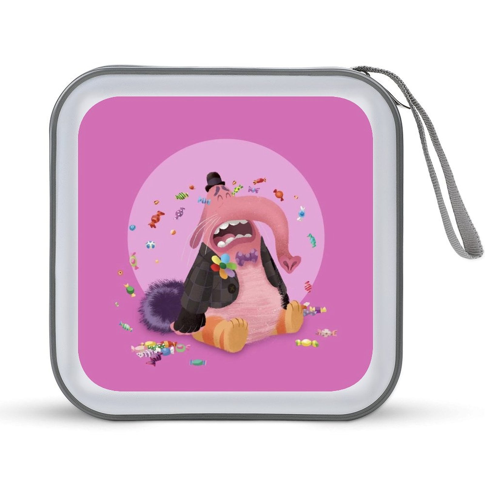 Inside Out Art Print CD Case, 40 Capacity VCD/DVD Case Holders Wallet ...