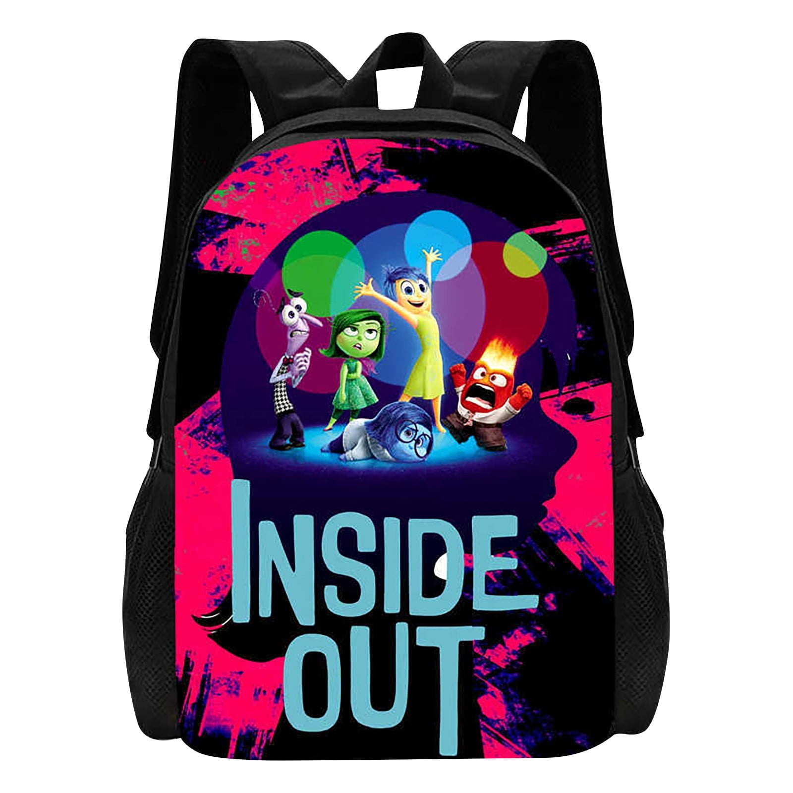 Inside Out Backpack School Bags Inside Out Cartoon Backpack for School ...