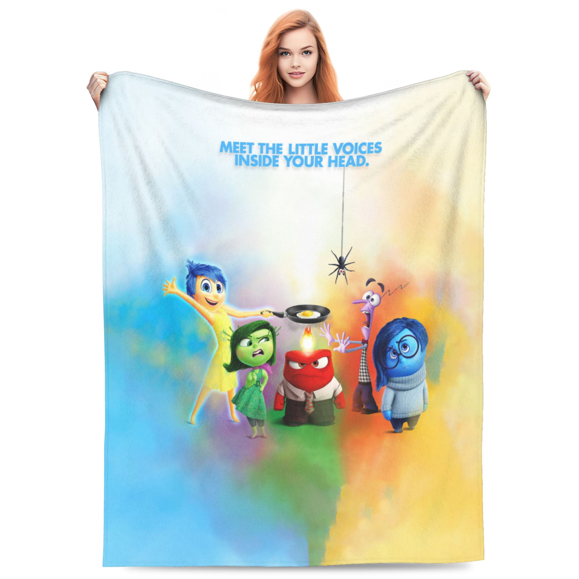 Inside O-u Bed Blanket 3D Printed Throw Blanket Lightweight Super Soft ...