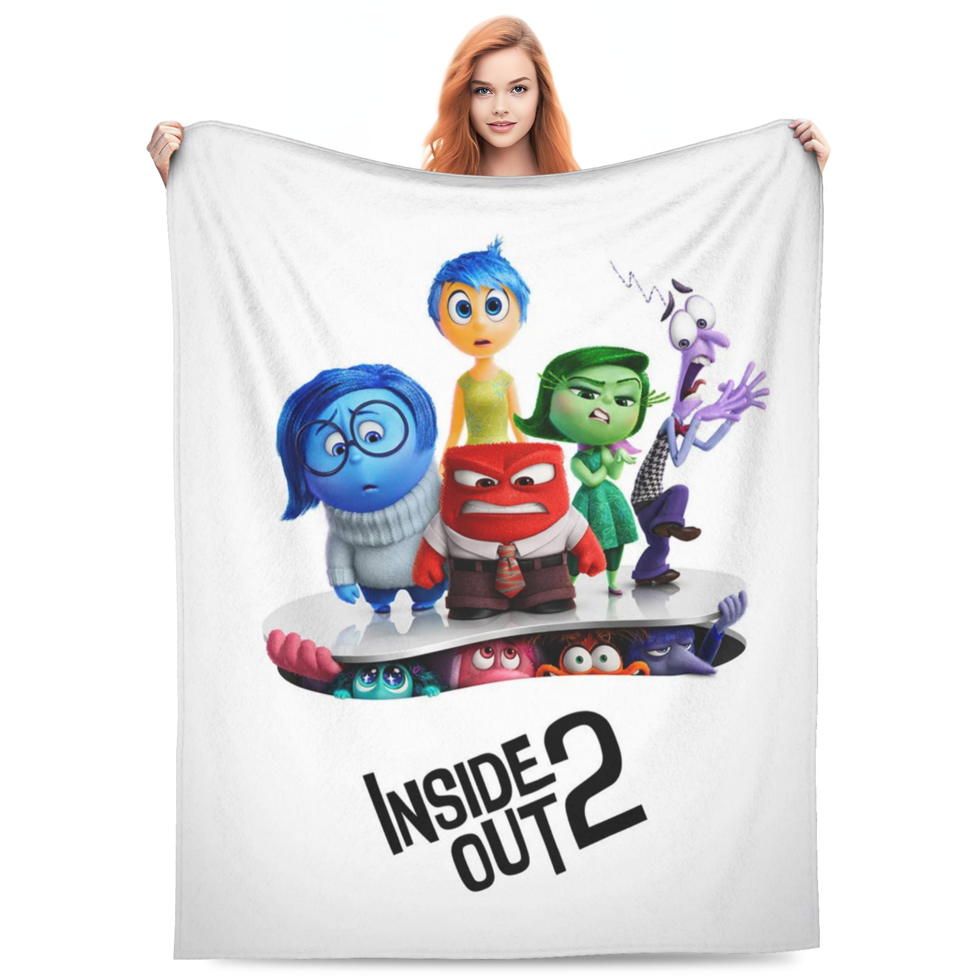 Inside O-u Bed Blanket 3D Printed Throw Blanket Lightweight Super Soft ...