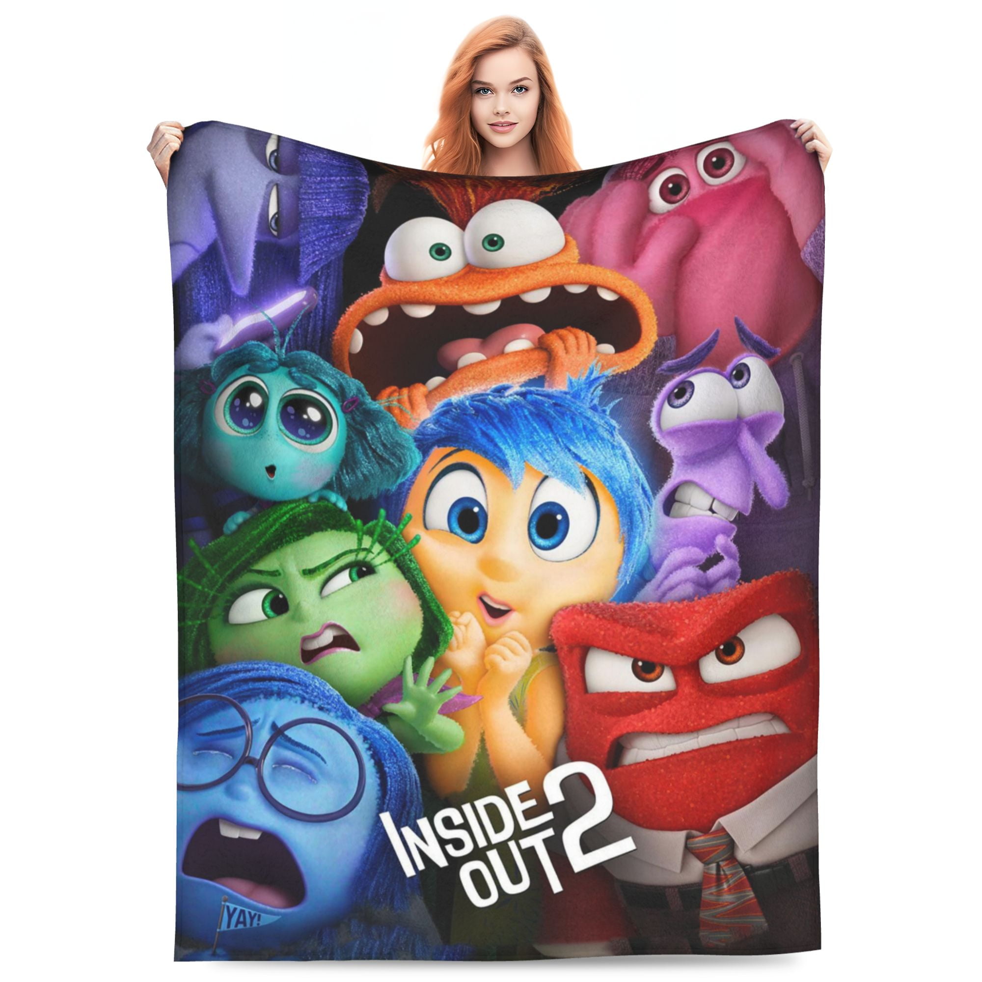 Inside O-u Bed Blanket 3D Printed Throw Blanket Lightweight Super Soft ...