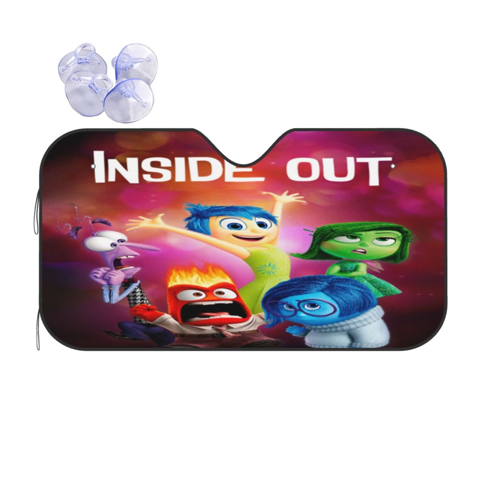 Inside O-u Car Windshield Sunshade Front Window Sun Shades Folding ...