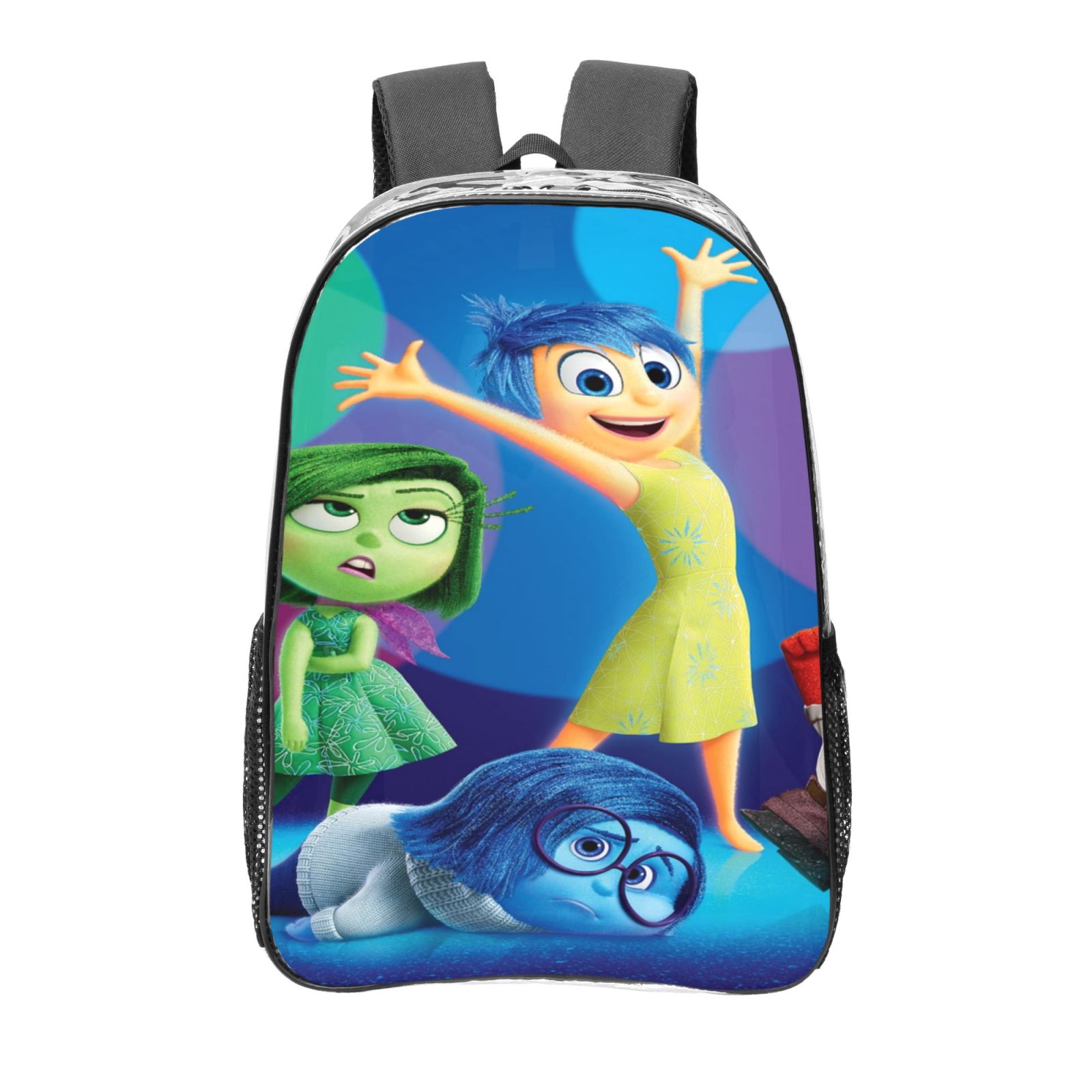 Inside Out Clear Backpack 16 Inch Large Capacity PVC Transparent Laptop ...