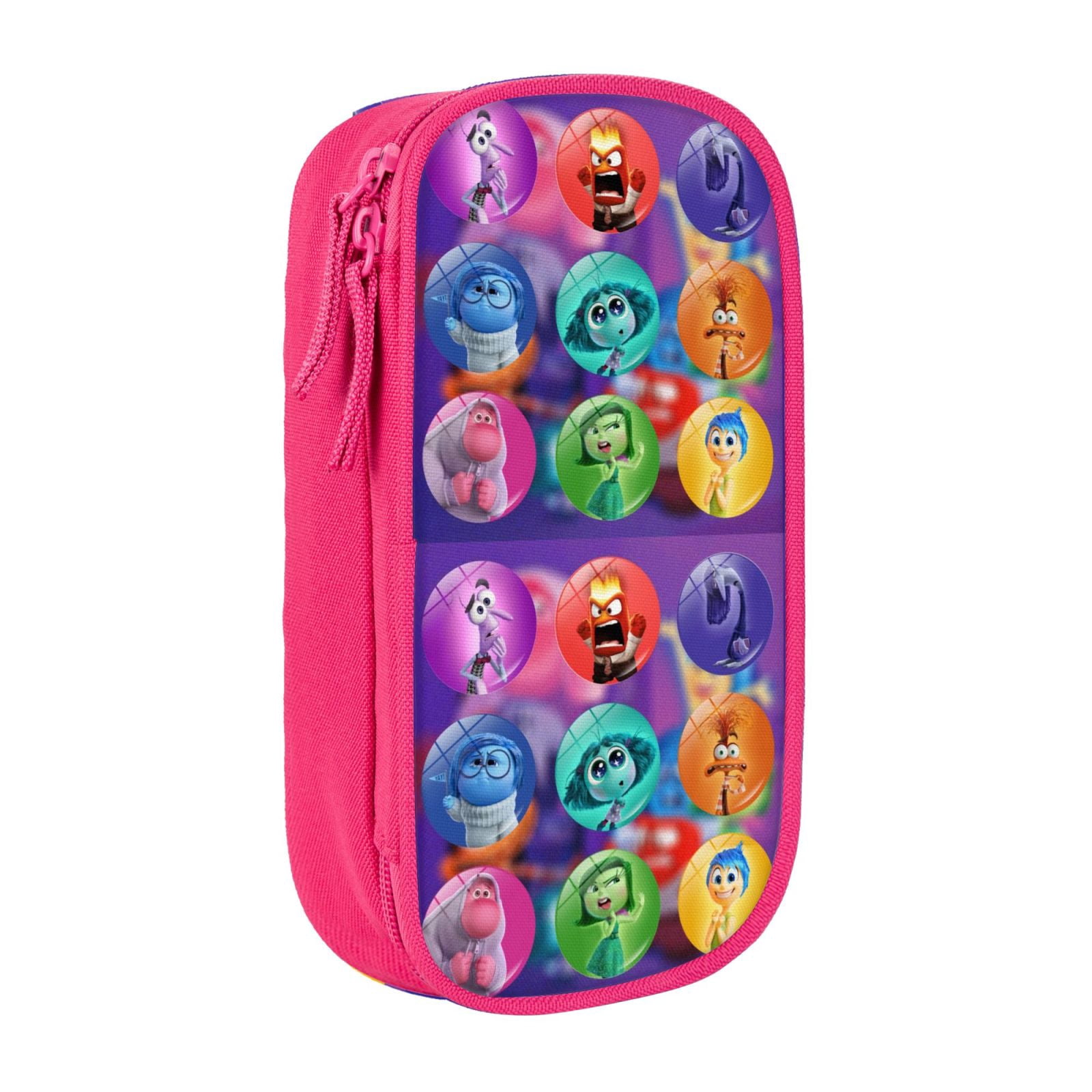 Inside Out Cute Cartoon Figure Joy Anger Anxiety Fear Pencil Case ...