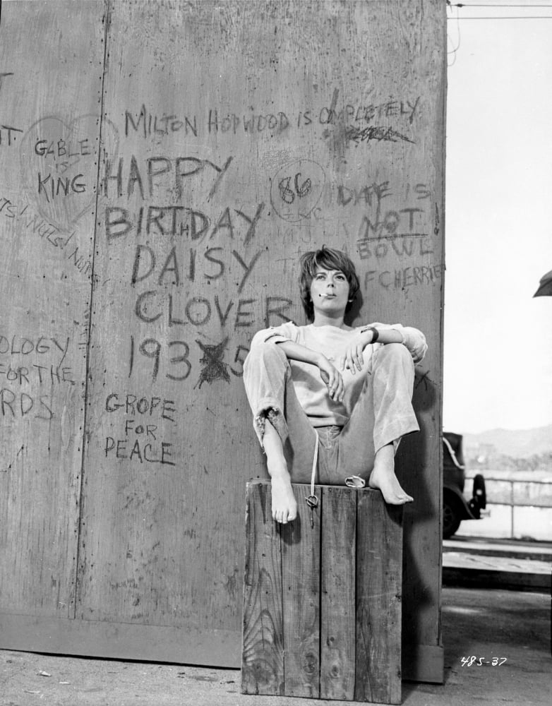 Inside Daisy Clover Looking Stress While sitting on Stone Photo Print ...