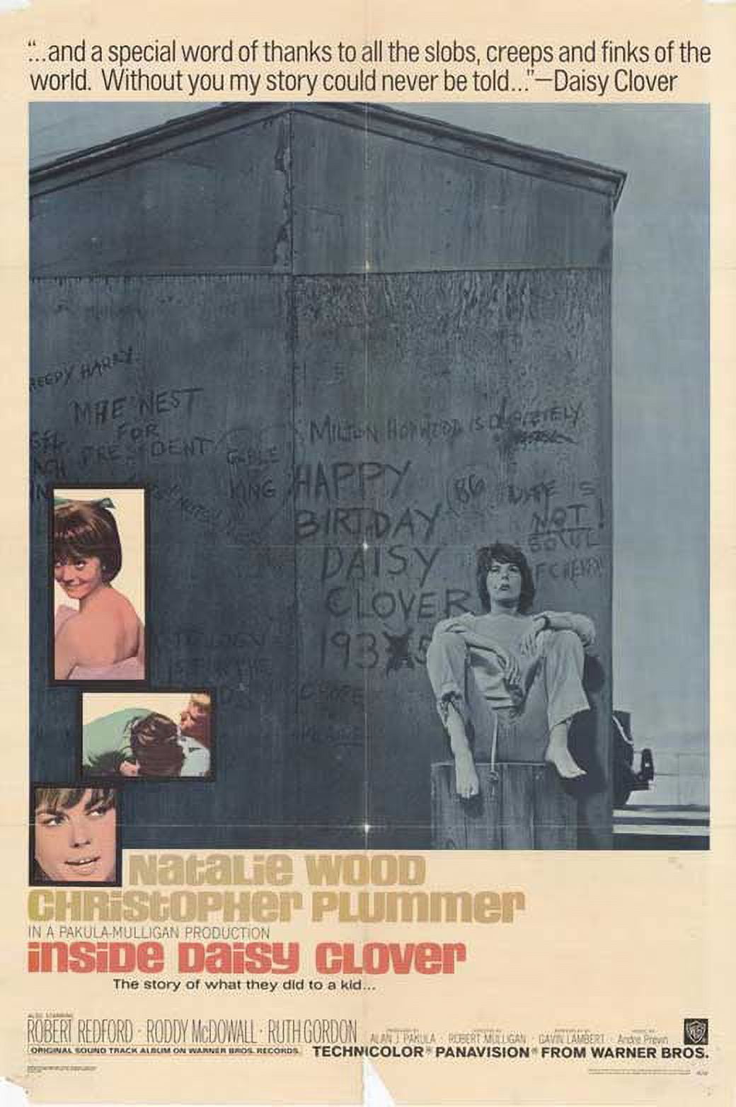 Inside Daisy Clover POSTER (27x40) (1966) - Walmart.com