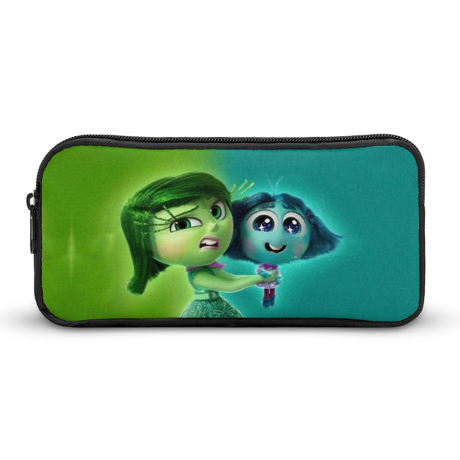 Inside Out Disgust And Envy Pencil Case Large Capacity, Marker Pen Bag ...