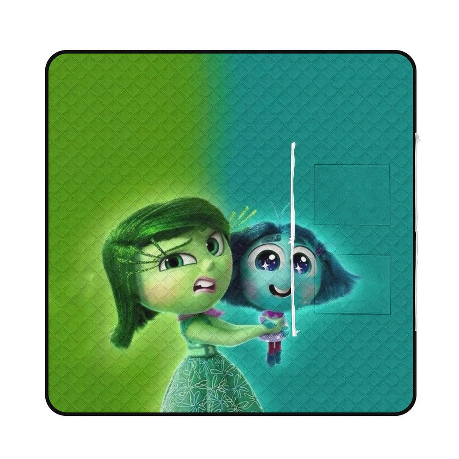 Inside Out Disgust And Envy Picnic Blankets Outdoor Blanket,59'x59 ...