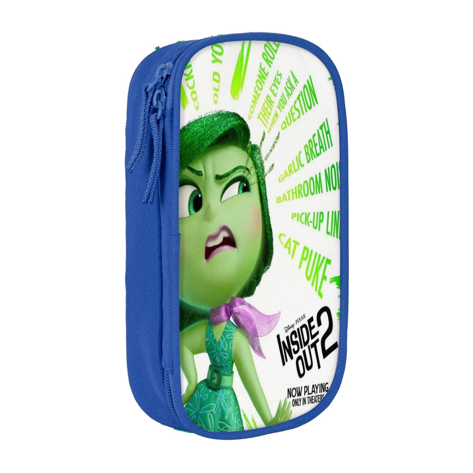 Inside Out Disgust Pencil Case,Pencil Pouch,Extra Big Pencil Bag,Pen ...
