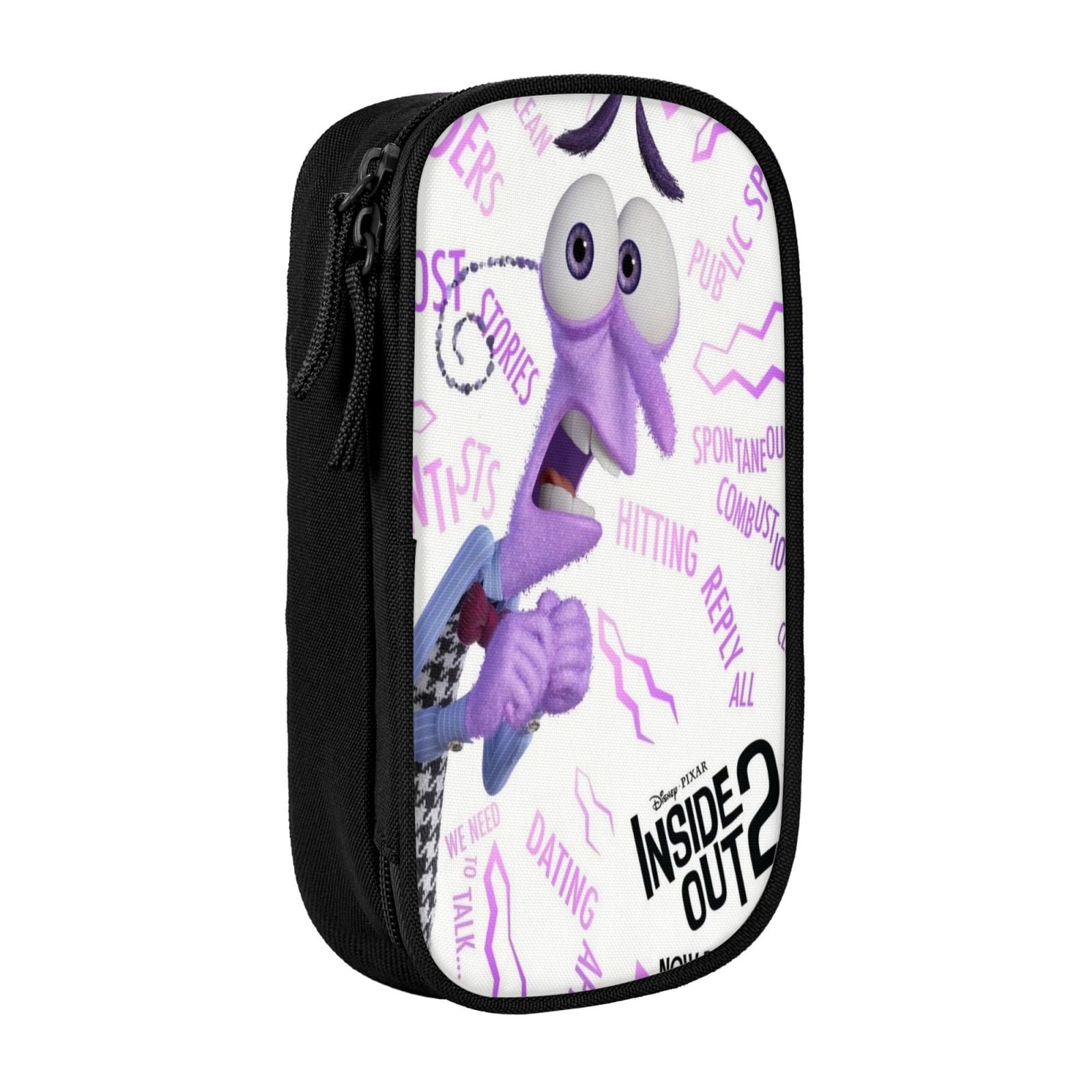 Inside Out Fear Pencil Case,Pencil Pouch,Big Pencil Bag Pouch Box ...