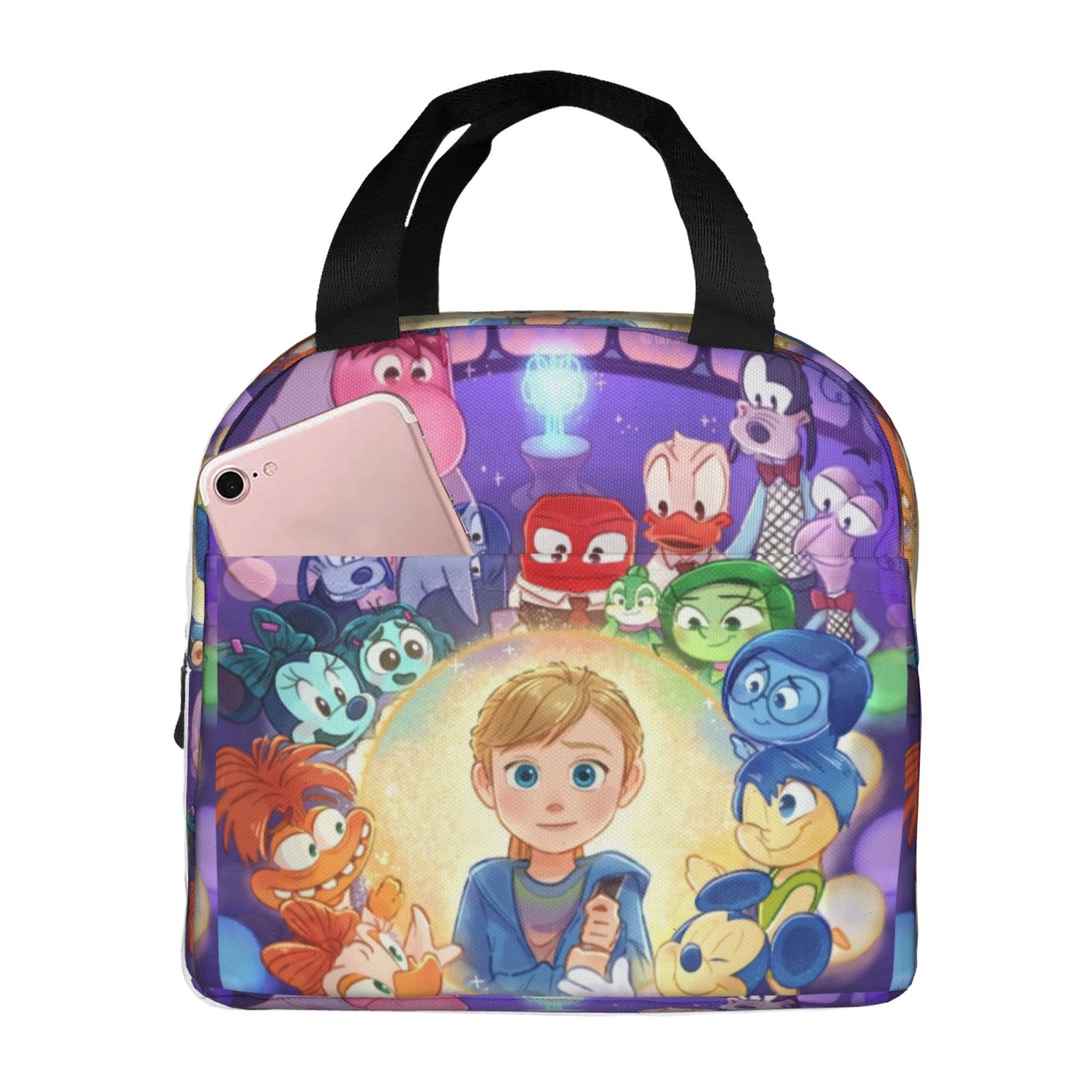 Inside Out Feel All Your Emotions Lunch Box for Women/Men,Insulated ...