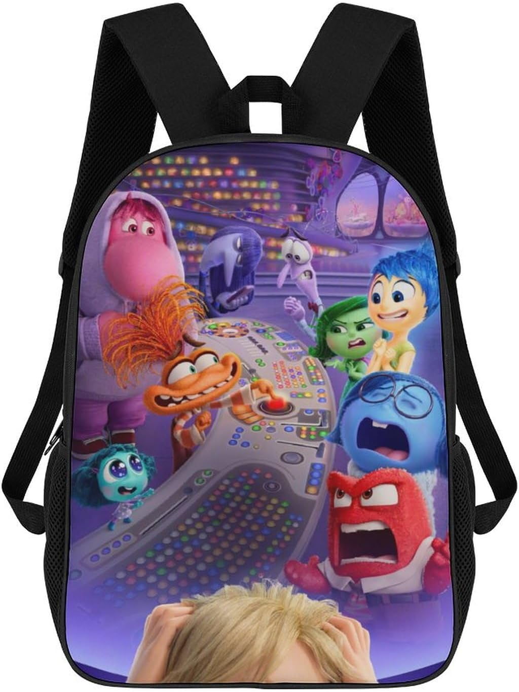 Inside Head Backpack, Popular Backpack, Fashionable Anime Character ...