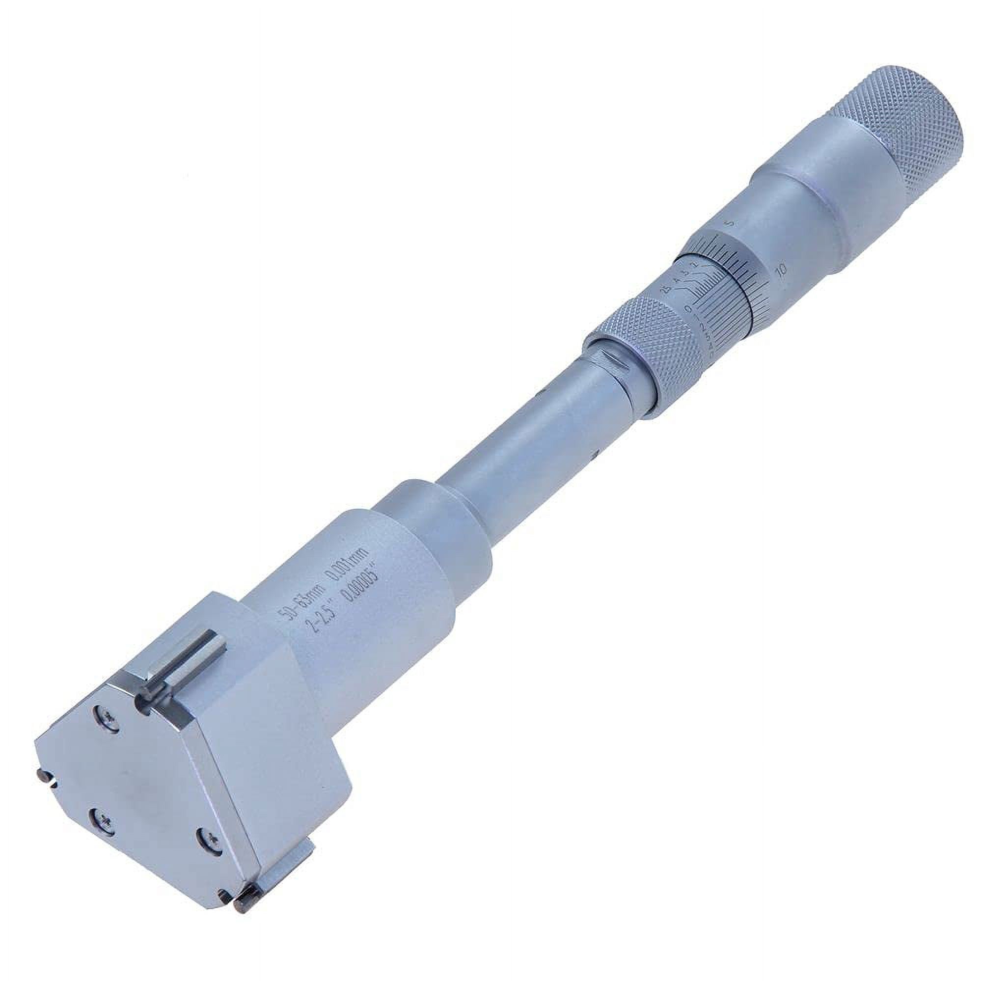 Inside Hole Micrometer 2.000-2.500"/0.00005" Tubular 3-Point Bore Gauge ...