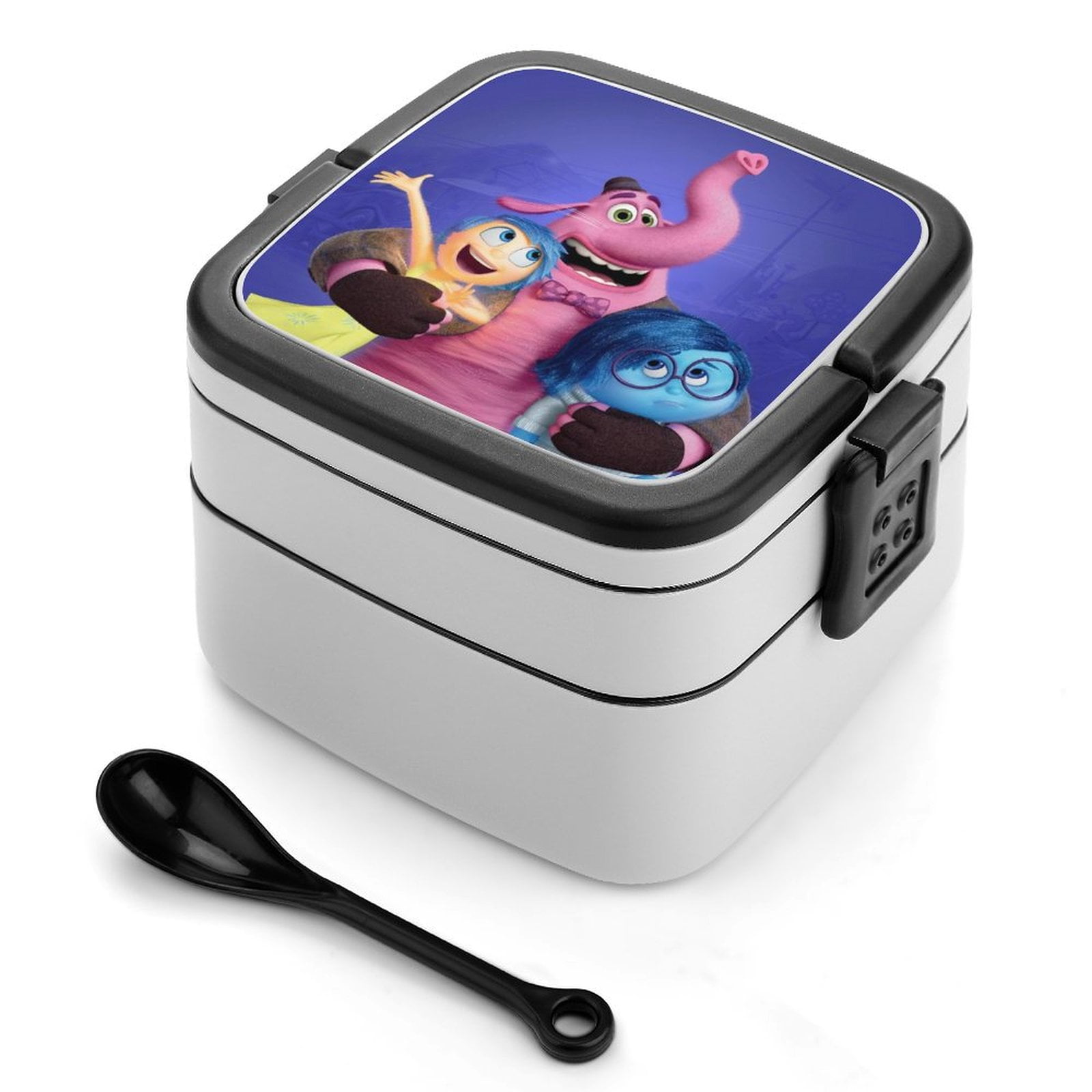 Inside Out Joy And Sadness Reusable Bento Boxes Lunch Box Double Layer ...