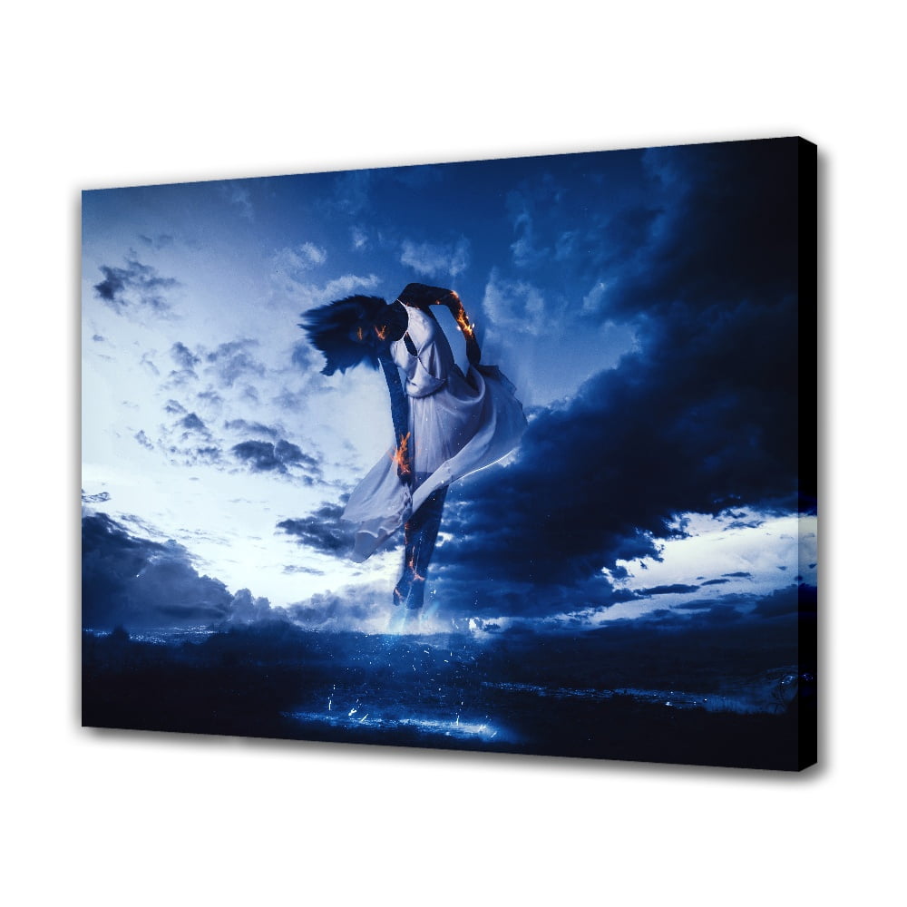 Inside Monster Canvas Poster Bedroom Decor Sports Landscape Office Room ...