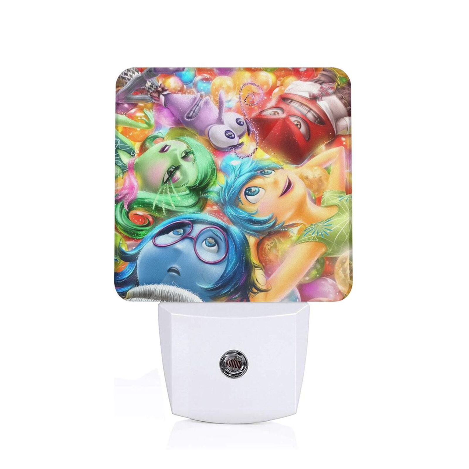 Inside Out Night Lights Plug Into Wall [1 Pack],Color Changing Night ...