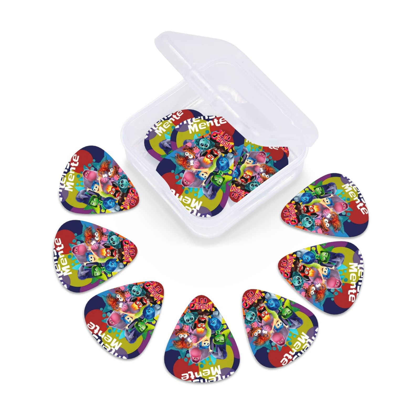 Inside Out 2 12 Piece Guitar Picks Set With Holder For Acoustic ...
