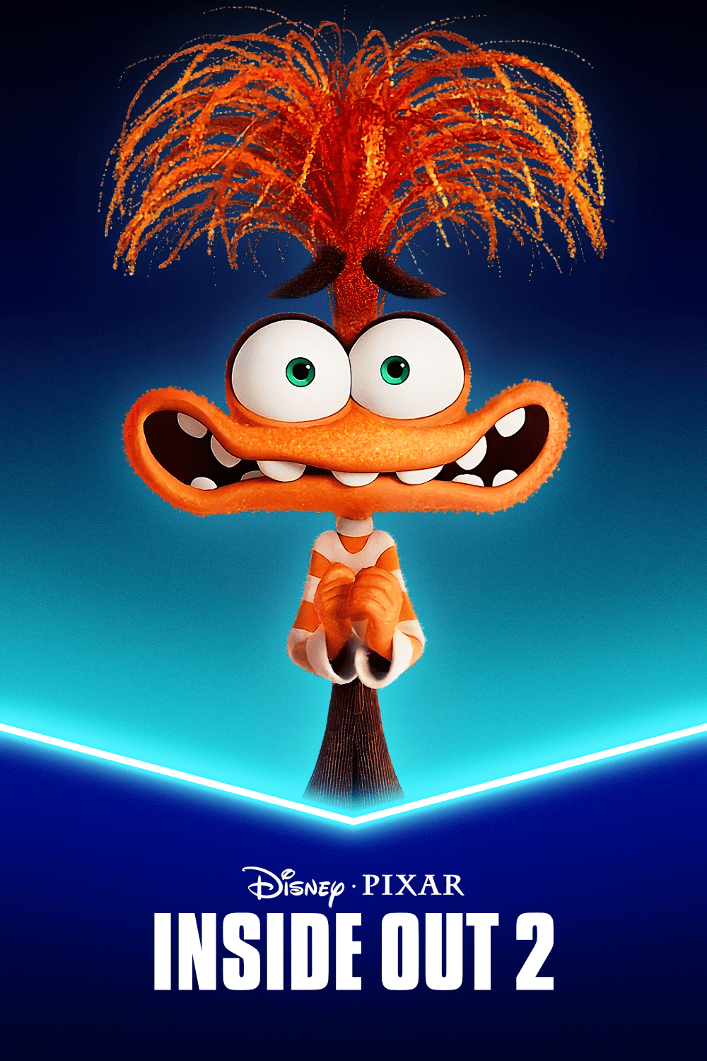Inside Out 2 2024 Movie Poster 24x36 Animated Comedy Adventure Pixar ...
