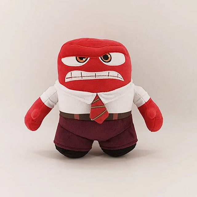 Inside Out 2 Anger Plush Toy, 8 Inch Cartoon Anime Plush Toy, Inside ...