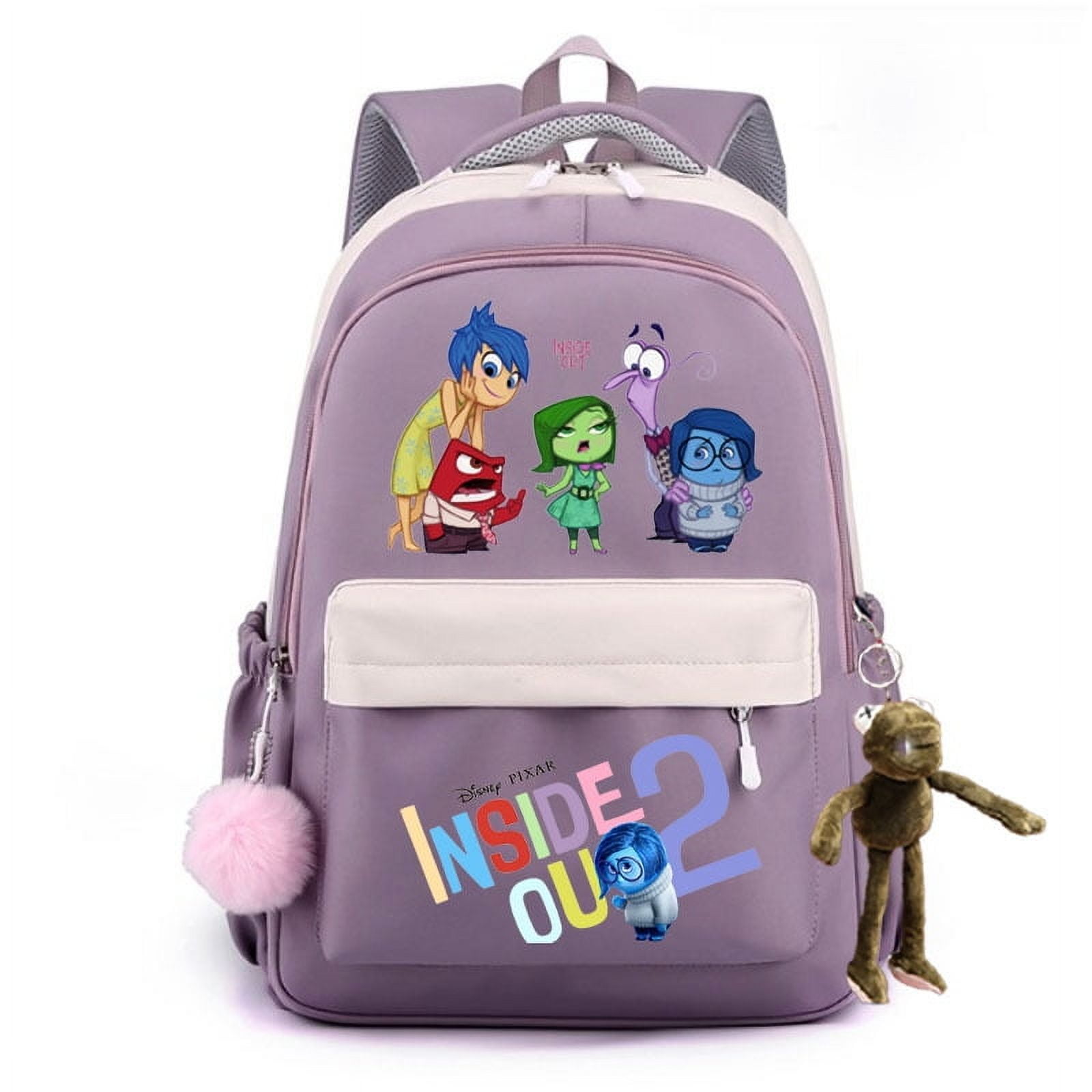 Inside/Out 2 Anime Backpacks Cartoon Laptop Backpack Daypack 3D Printed ...