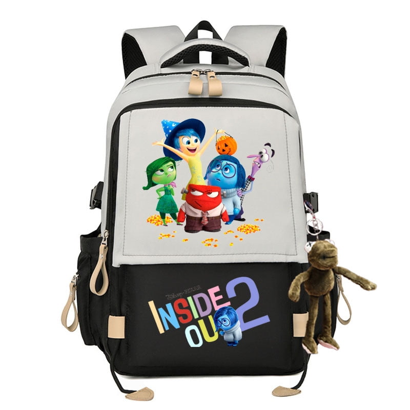 Inside/Out 2 Anime Backpacks Cartoon Laptop Backpack Daypack 3D Printed ...