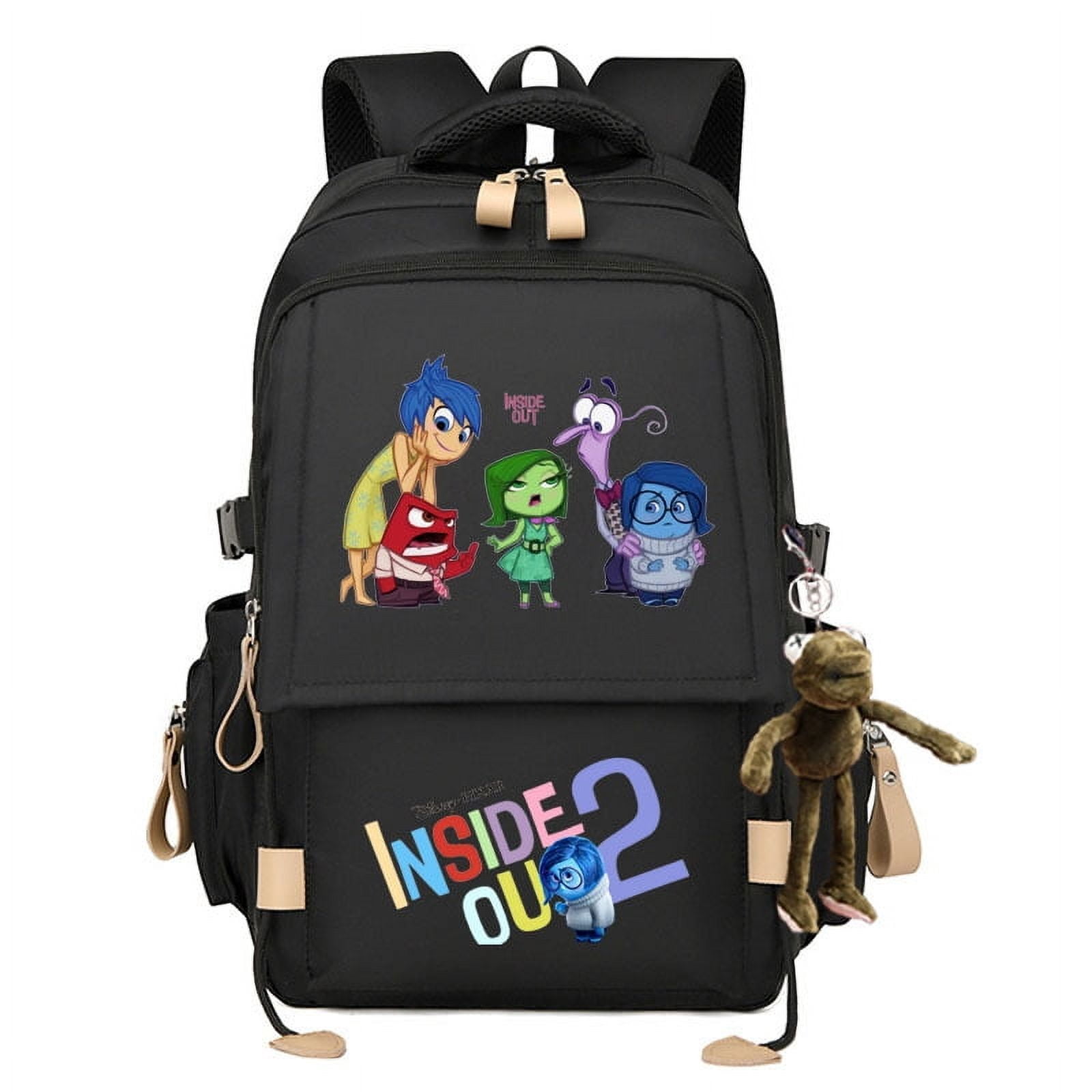 Inside/Out 2 Anime Backpacks Cartoon Laptop Backpack Daypack 3D Printed ...