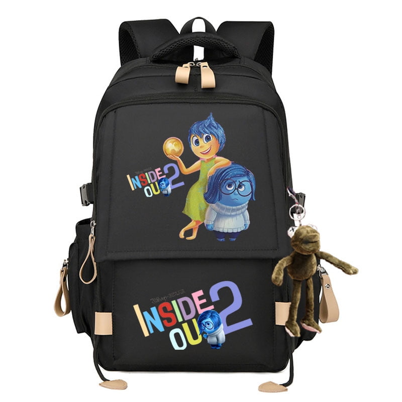 Inside/Out 2 Anime Backpacks Cartoon Laptop Backpack Daypack 3D Printed ...
