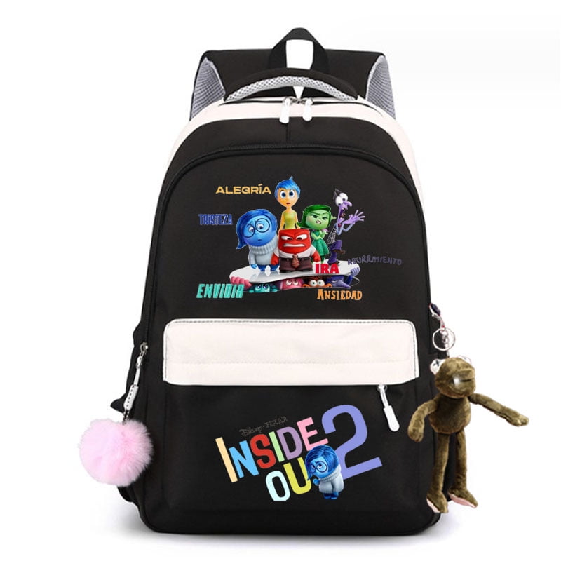 Inside/Out 2 Anime Backpacks Cartoon Laptop Backpack Daypack 3D Printed ...