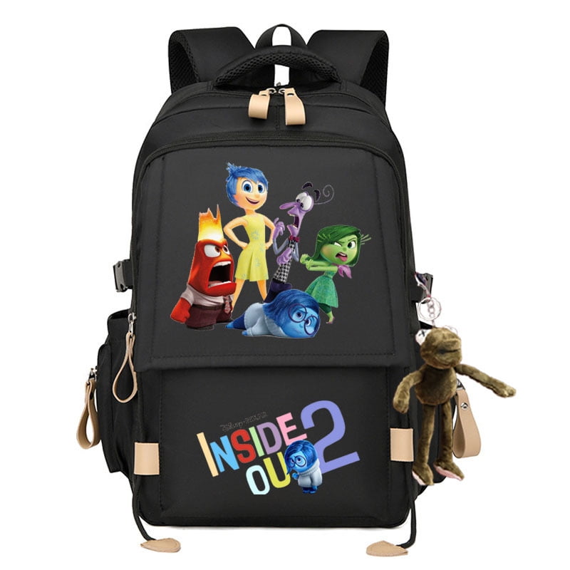 Inside/Out 2 Anime Backpacks Cartoon Laptop Backpack Daypack 3D Printed ...