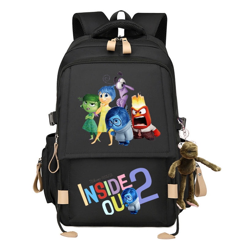 Inside/Out 2 Anime Backpacks Cartoon Laptop Backpack Daypack 3D Printed ...