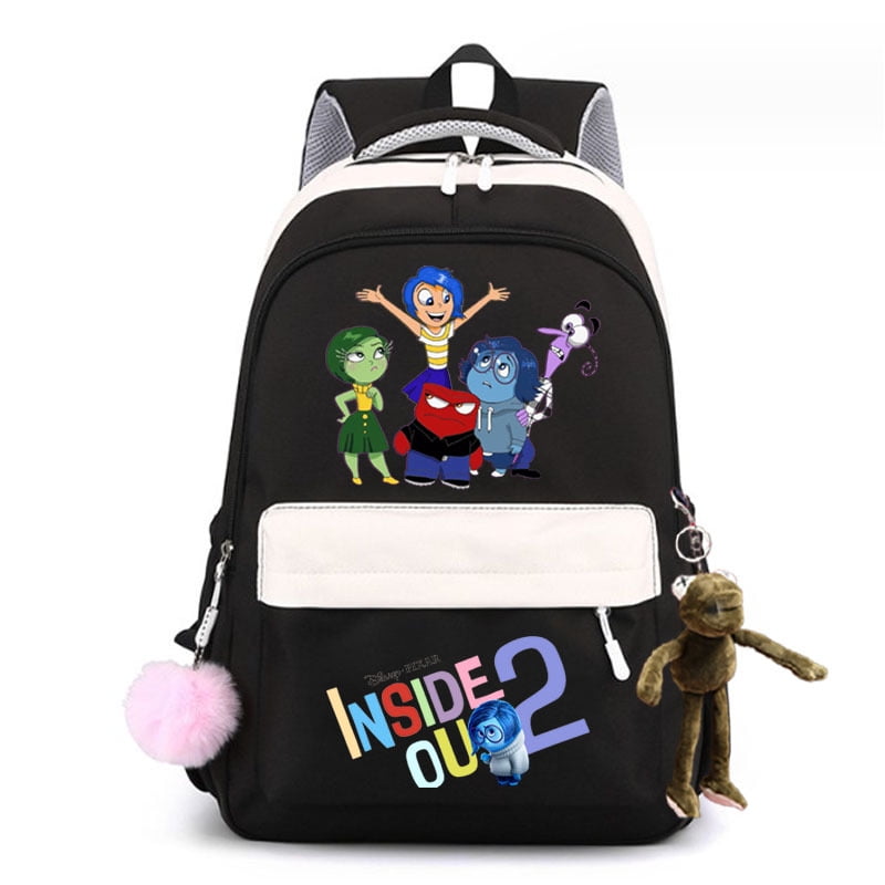 Inside/Out 2 Anime Backpacks Cartoon Laptop Backpack Daypack 3D Printed ...