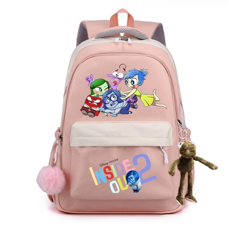 Inside/Out 2 Anime Backpacks Cartoon Laptop Backpack Daypack 3D Printed ...