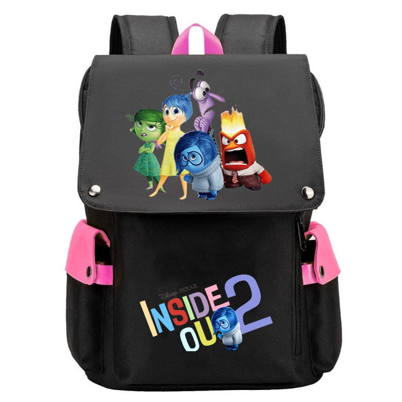 Inside/Out 2 Anime Backpacks Cartoon Laptop Backpack Daypack 3D Printed ...