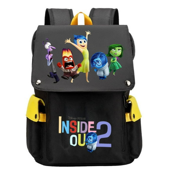 Inside/Out 2 Anime Backpacks Cartoon Laptop Backpack Daypack 3D Printed ...