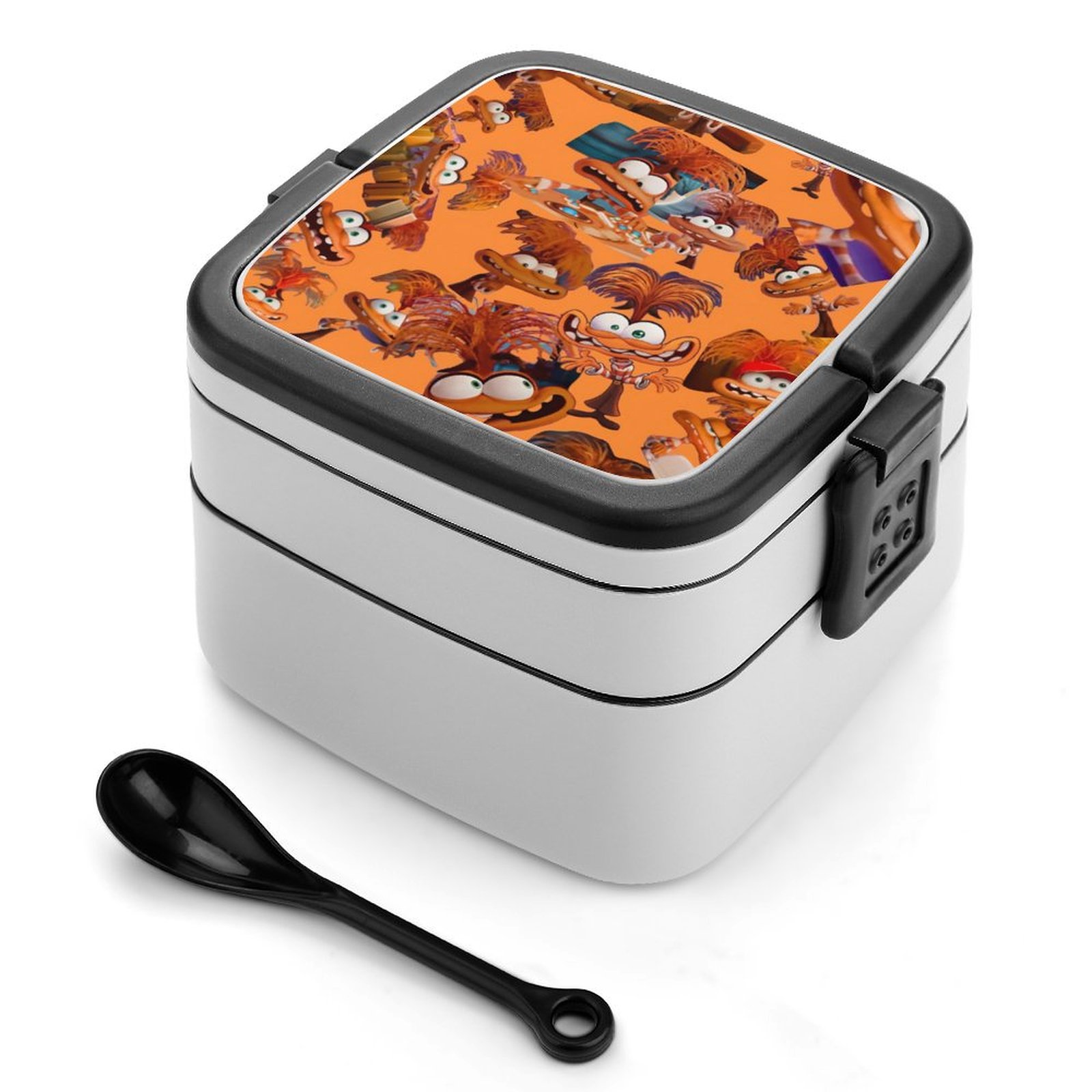Inside Out 2 Anxiety36 Lunch Boxes 1000 ML Double Layer Bento Box with ...