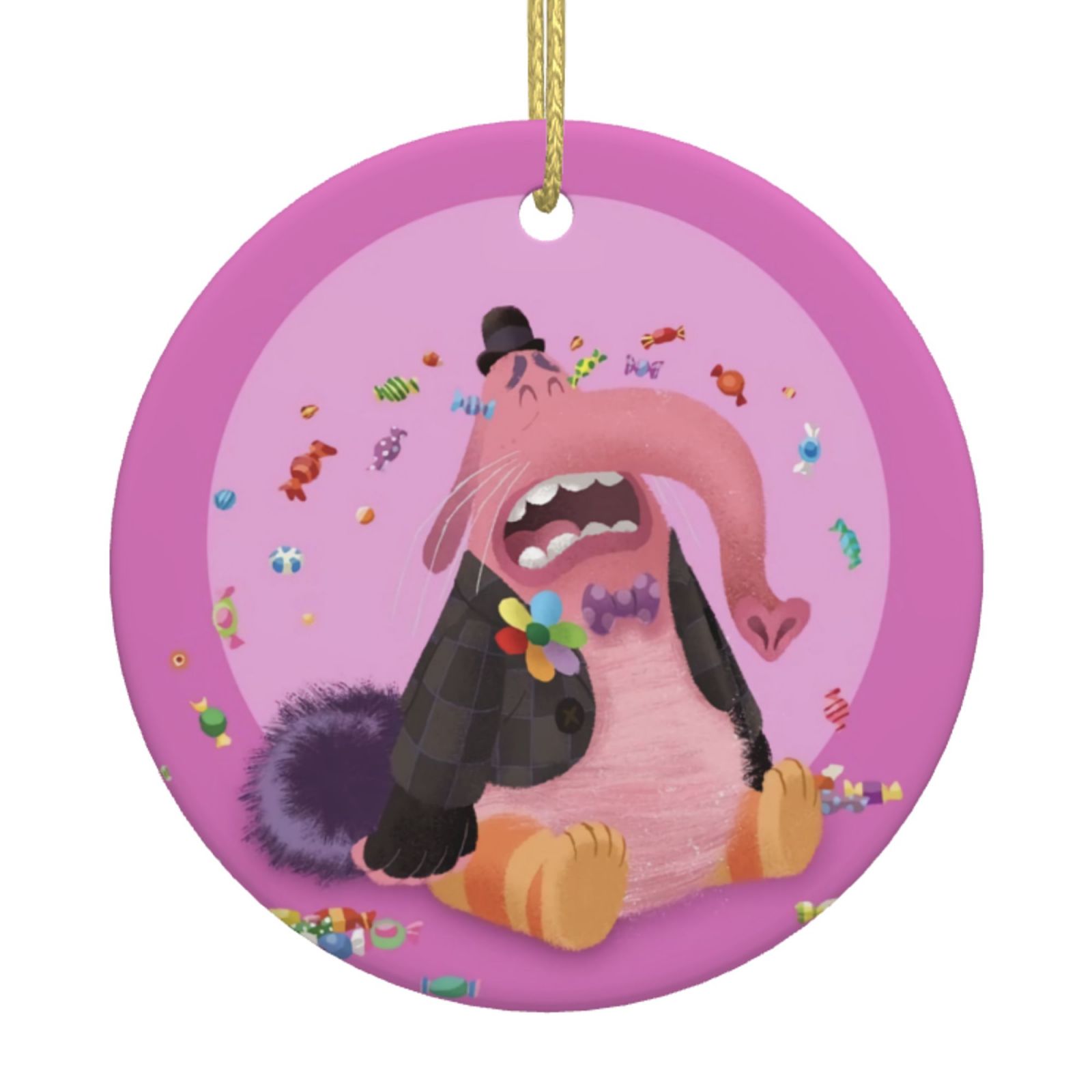 Inside Out 2 Art Print Christmas Ornament 2026,Ornaments for Christmas ...