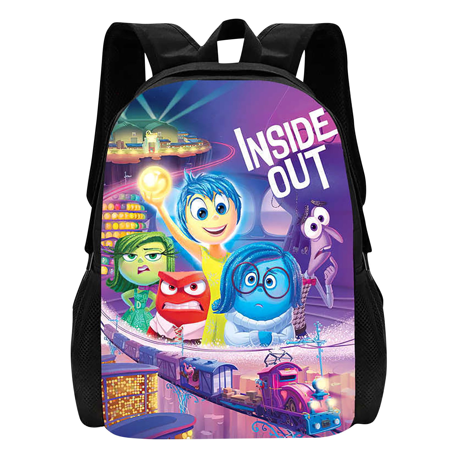 Inside Out 2 Backpack, 15.4" Boys Girls School Supplies, Inside Out ...