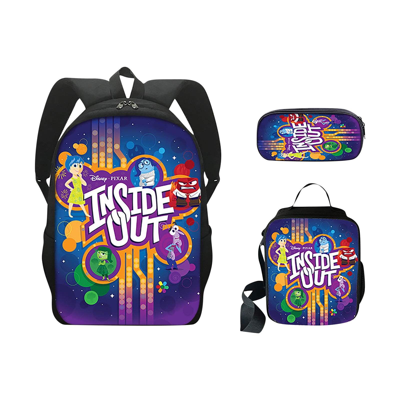 Inside Out 2 Backpack, Back to School Supplies, Laptop Backpack, 16 ...