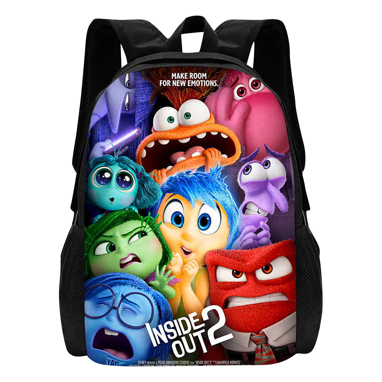 Inside Out 2 Backpack, School Backpack, Back to School Supplies, Travel ...