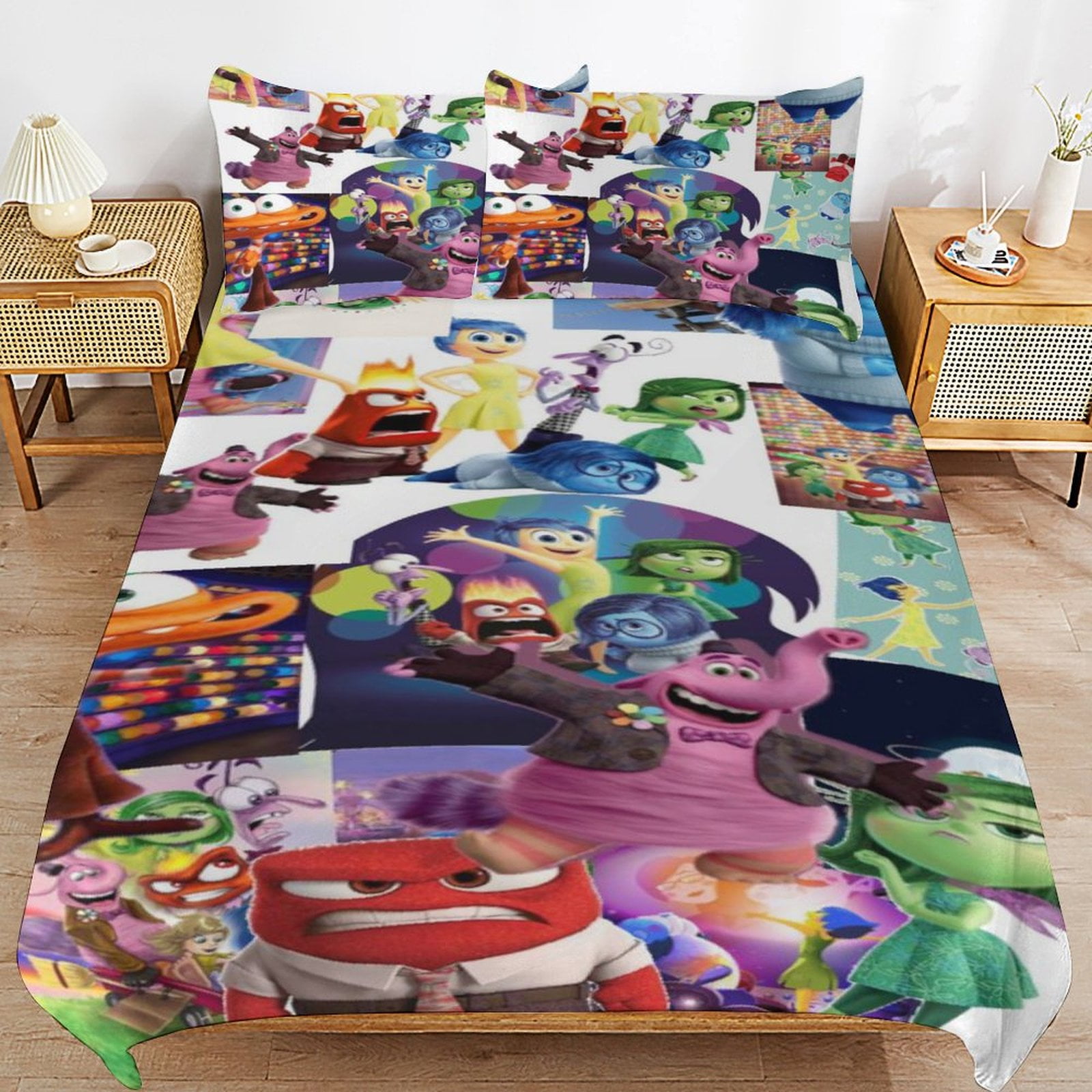 Inside Out 2 Bed Duvet Cover Microfiber Bedding Sets 3D Printed ...