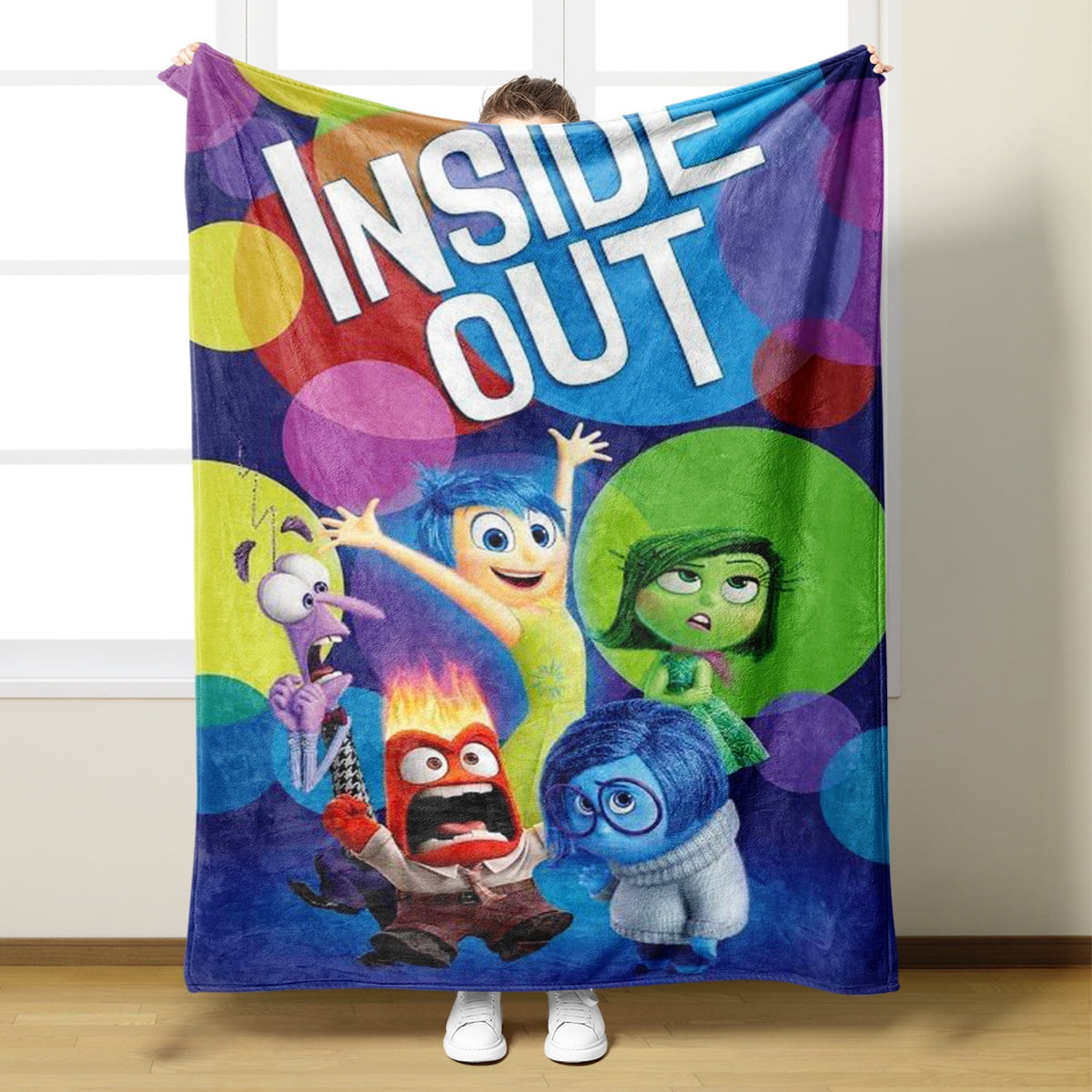 Inside Out 2 Blanket Soft Warm Blanket Thermal Flannel Blankets All ...