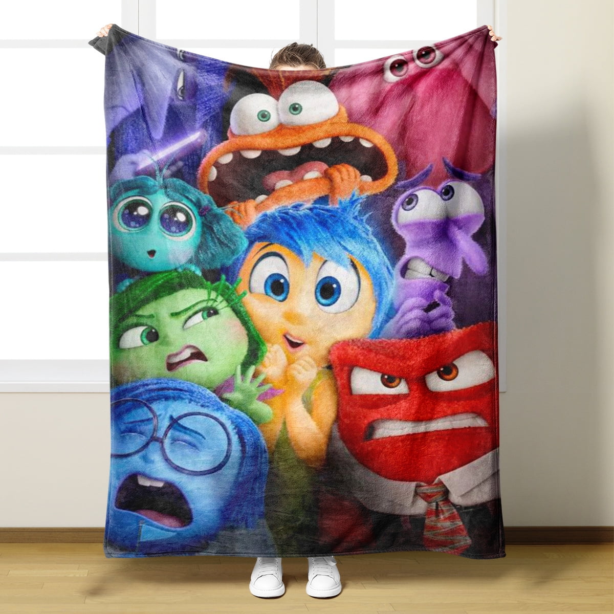 Inside Out 2 Blanket Soft Warm Blanket Thermal Flannel Blankets All ...