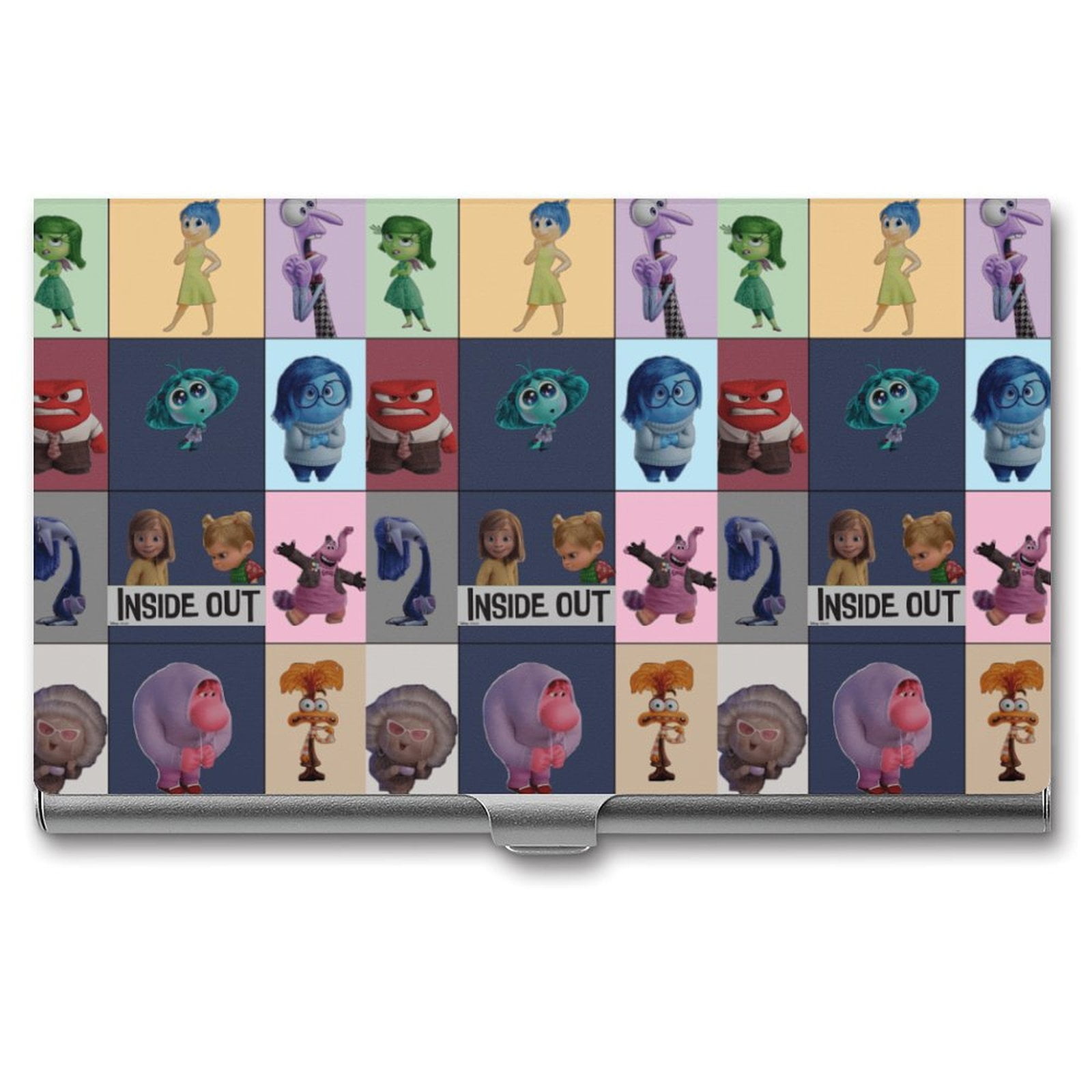 Inside Out 2 Business Card Holder Men's and Women's Business Card Case ...