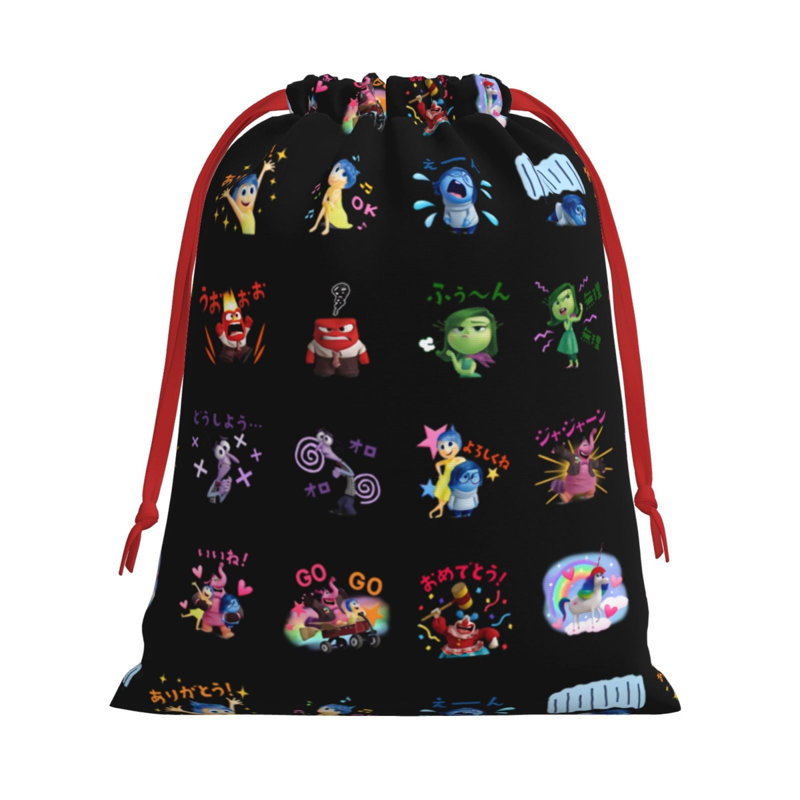 Inside Out 2 Christmas Gift Bags,Gift Bags,Drawstring Christmas Bags ...