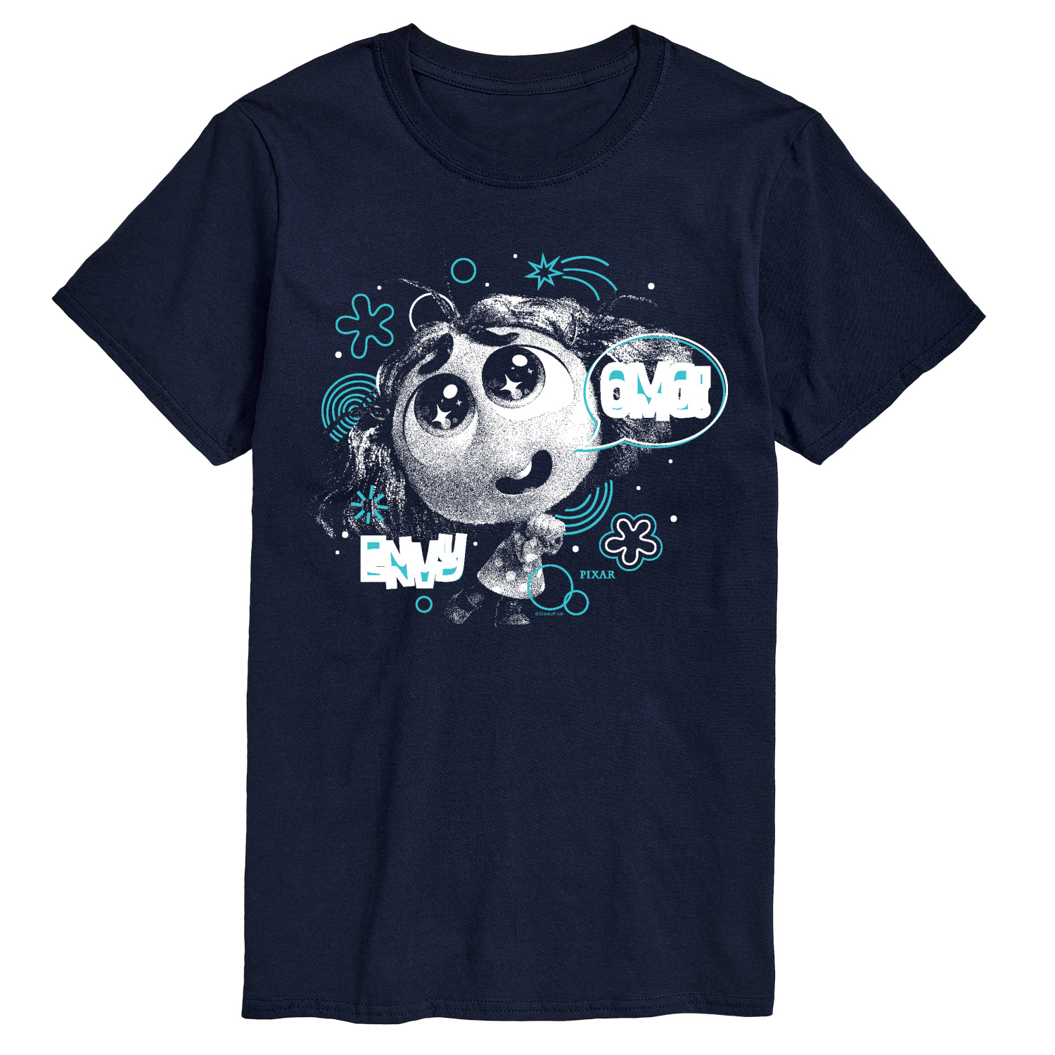 Inside Out 2 - Doodle Portrait Envy - Men's Short Sleeve Graphic T ...