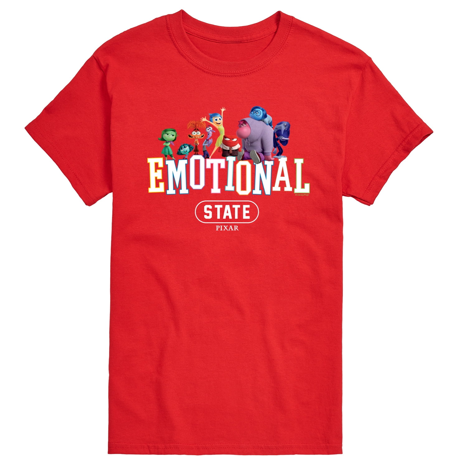 Inside Out 2 - Emotional State -Men's Short Sleeve Graphic T-Shirt ...