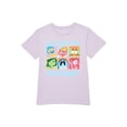 Inside Out 2 Girls Emotions Graphic Tee with Short Sleeves, Sizes 4-18 ...