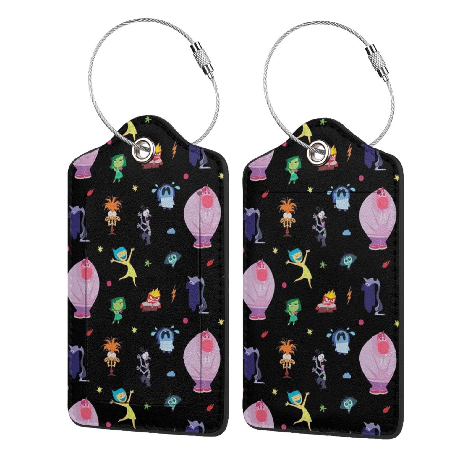 Inside Out 2 Emotions Luggage Tags for Suitcases Travel ID ...