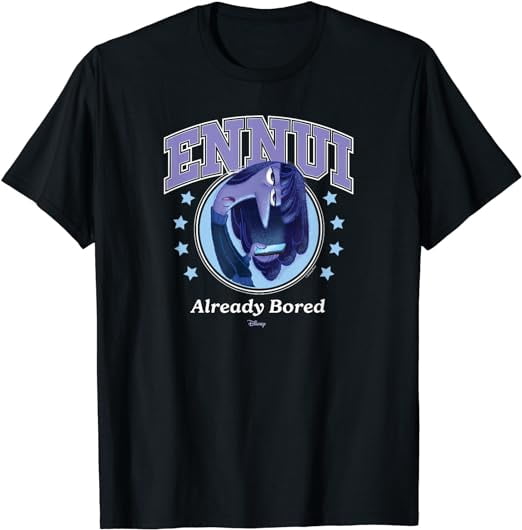 Inside Out 2 - Ennui Already Bored Emotion Character T-Shirt - Walmart.com