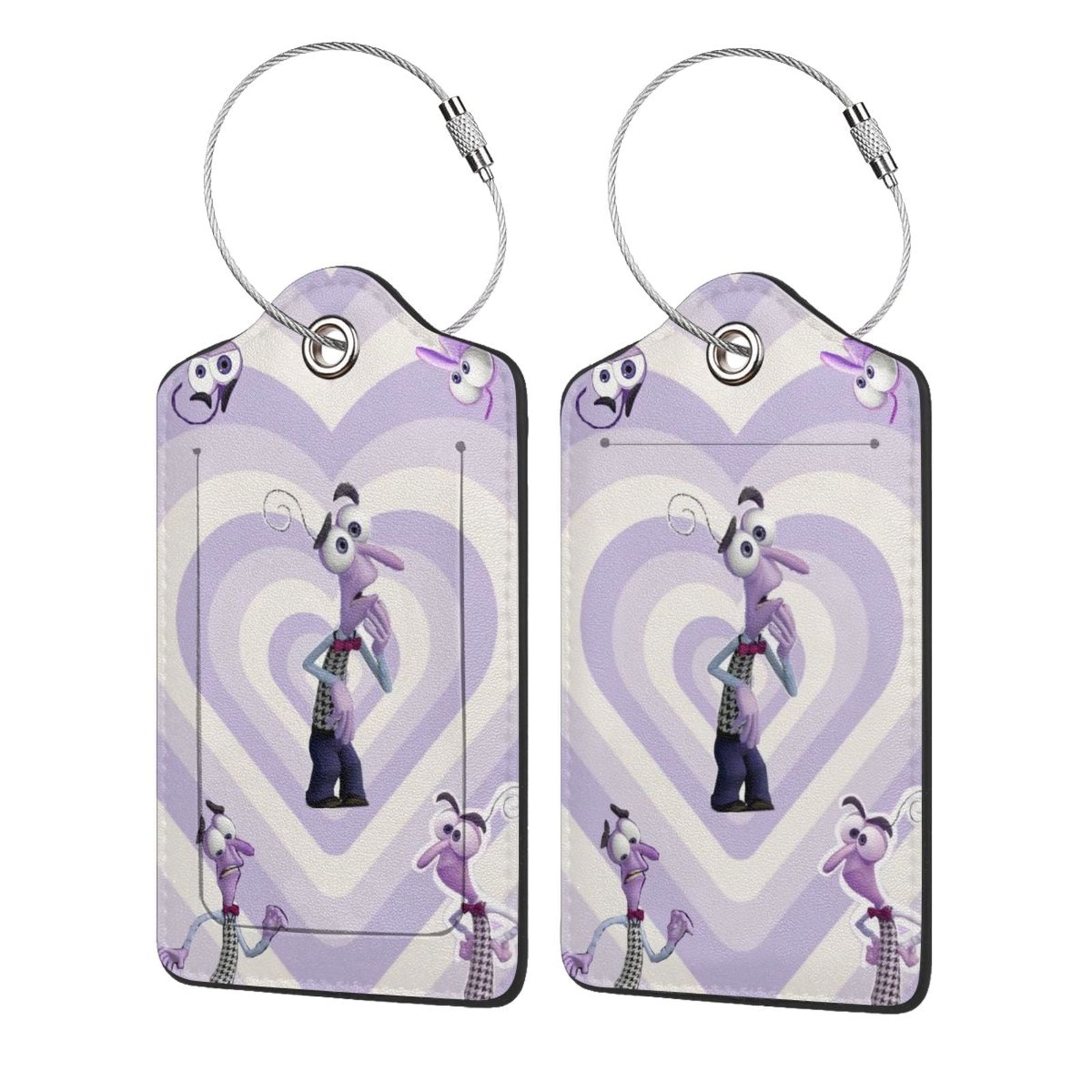 Inside Out 2 Fear3 Luggage Tags for Suitcases Travel ID Identification ...